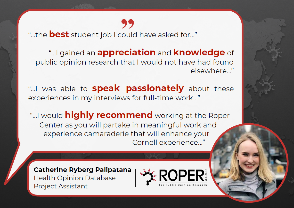 Working at the Roper Center | ROPER CENTER